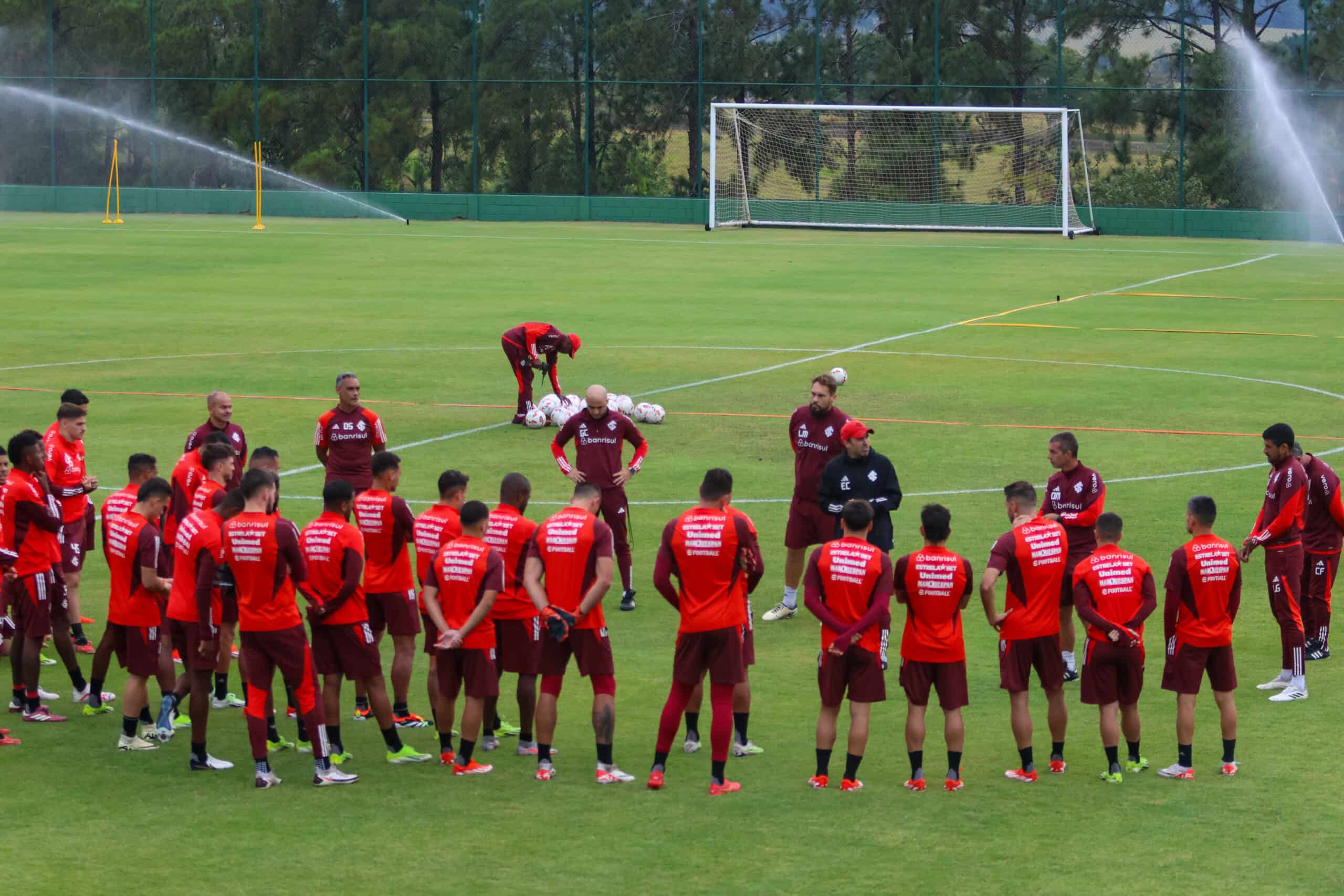 Novo jogador do Inter chegou de última hora em Itu