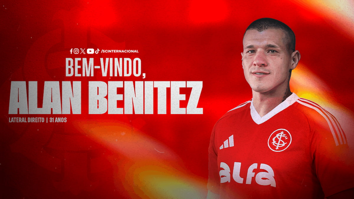 Alan Benítez: Conheça o novo lateral-direito do elenco do Inter